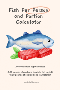 Fish Per Person and Portion Calculator - Handy Chefdom